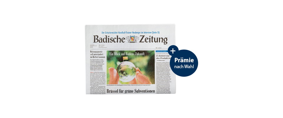 Gedruckte Zeitung - Angebote für Neukunden